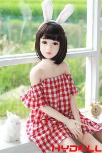 128CM Cute And Playful Flat Chested Love Doll | HYDOLL.NET